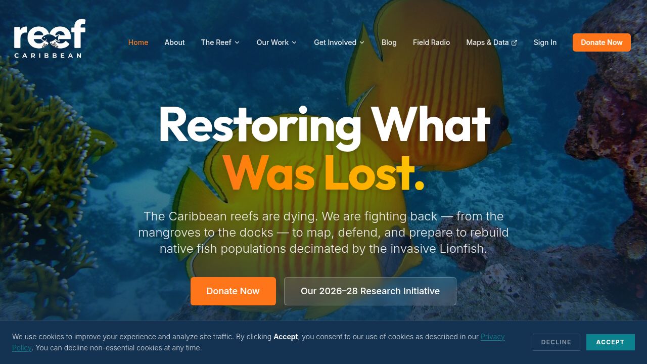 Caribbean Reef Fish Foundation | St. Croix, USVI